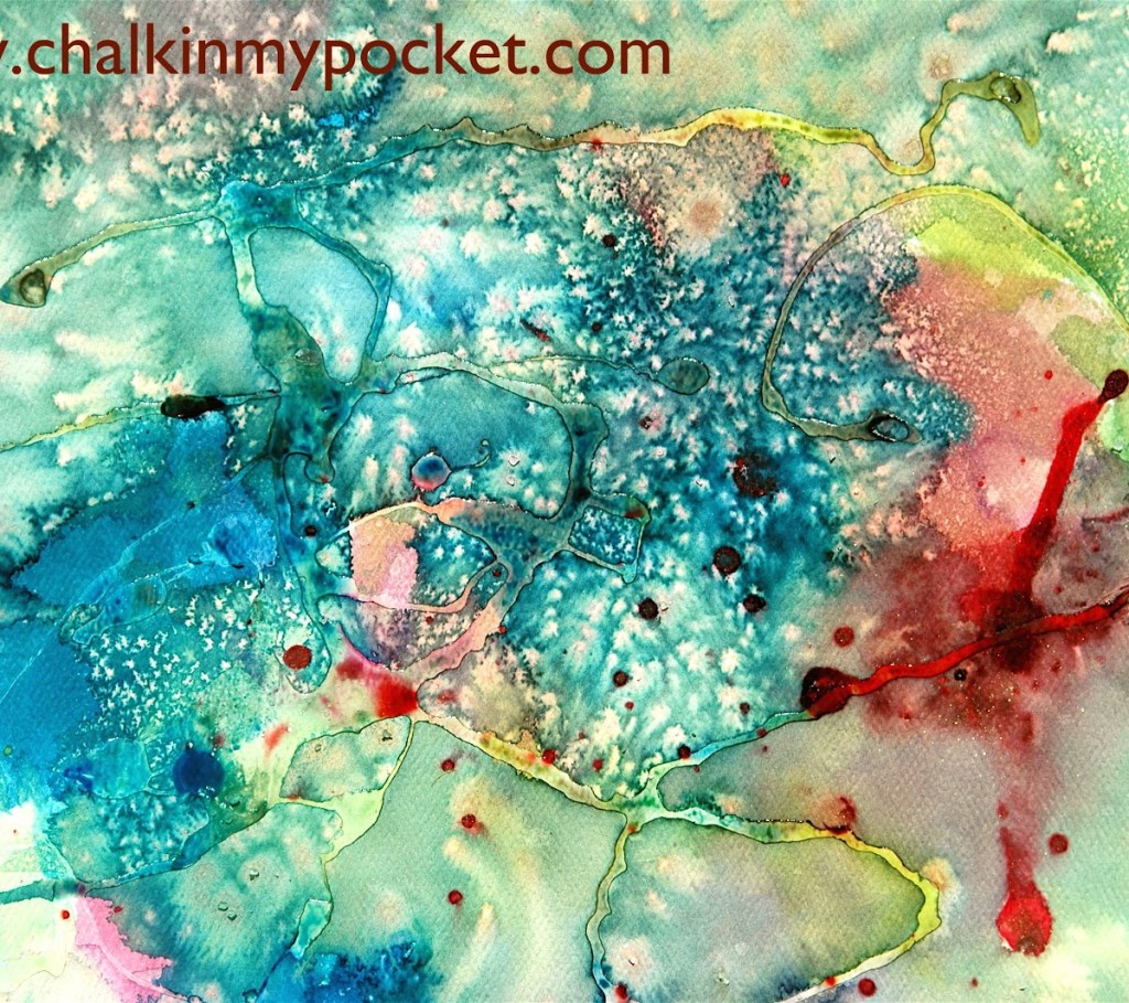 batik on paper – Chalk In My Pocket